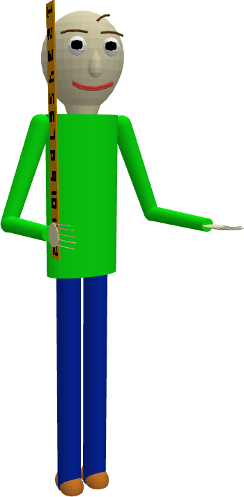 Baldi 3d model (also rip PCX) | Fandom