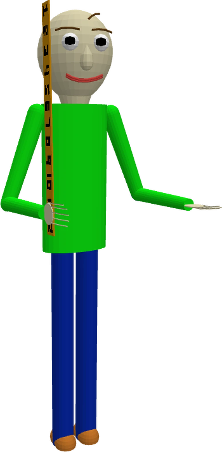 Baldi 3d model (also rip PCX) | Fandom