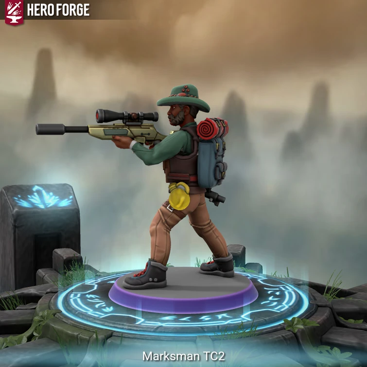 I created Marksman on Heroforge | Fandom