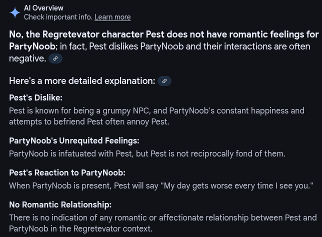 SHUT UP GOOGLE AI. YOU ARE INCORRECT AND WRONG | Fandom