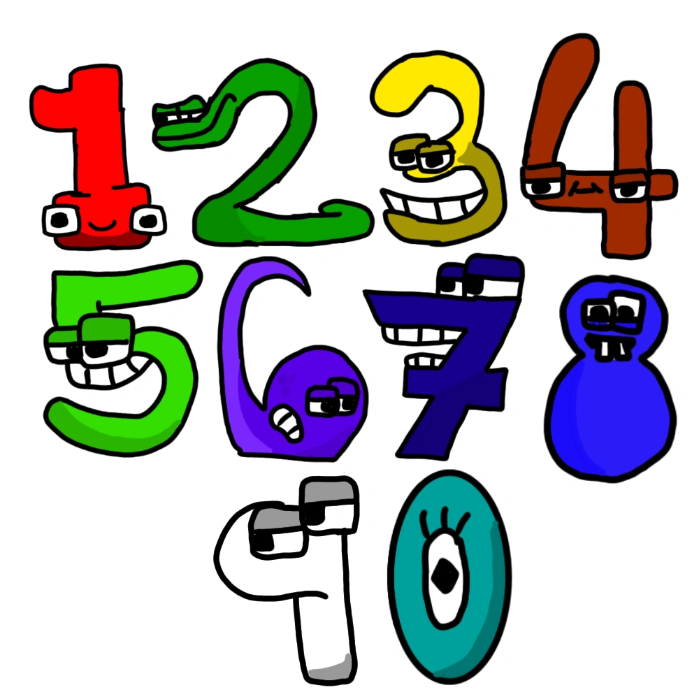My old number designs | Fandom