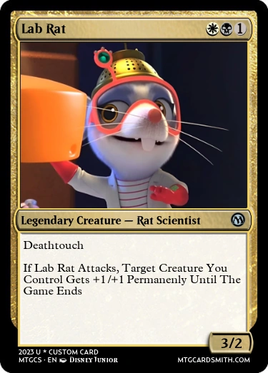 I Turned Lab Rat Into An MTG Card | Fandom