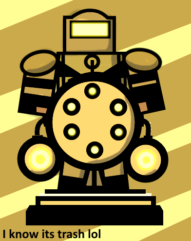 I tried making Golden Minigunner in Paint.net | Fandom