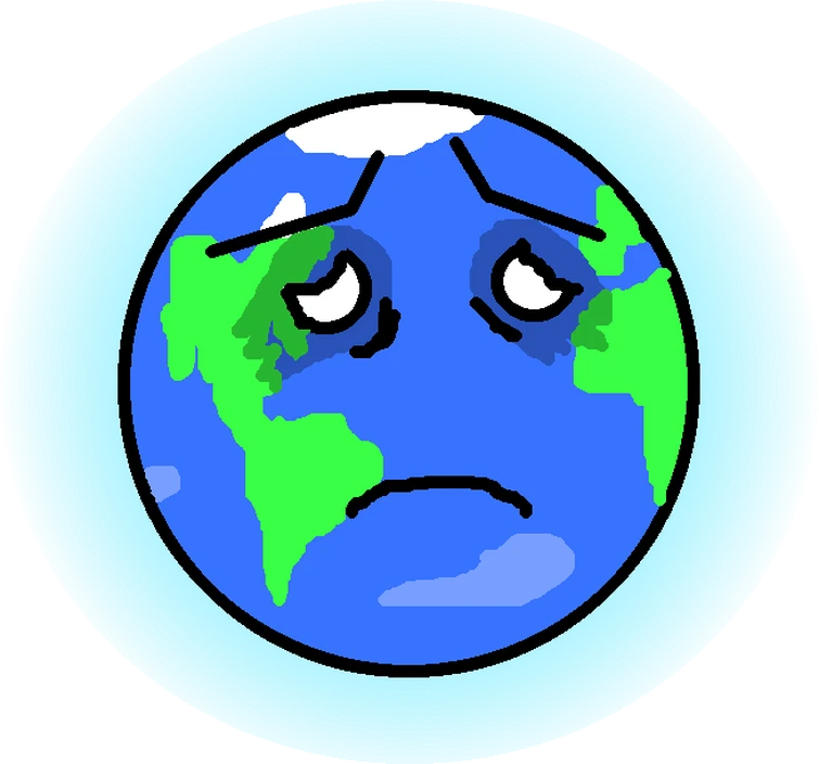 My attempt at drawing sad Earth (Earth Alone) | Fandom