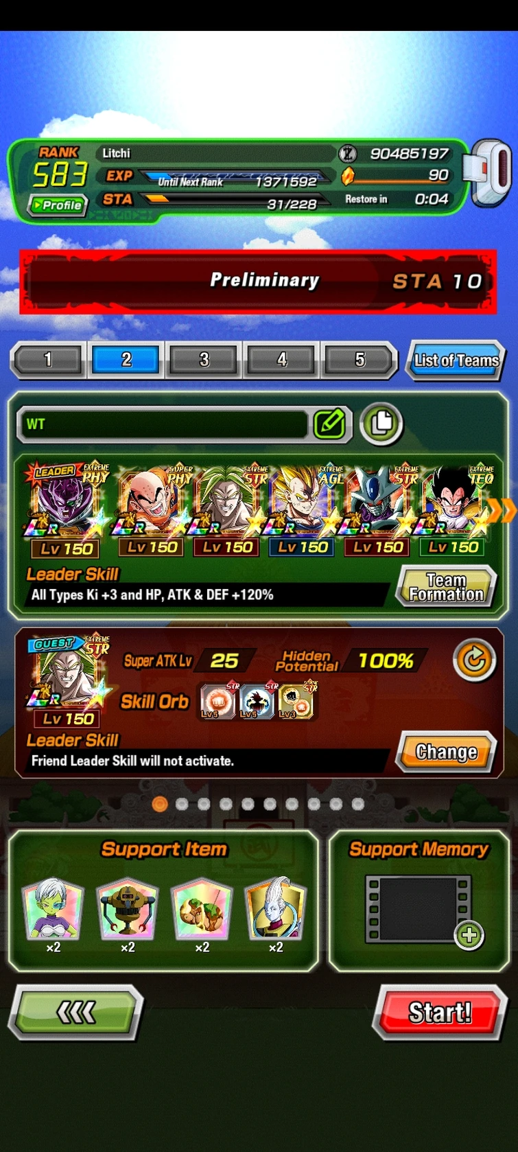 strats on world tournament | Fandom