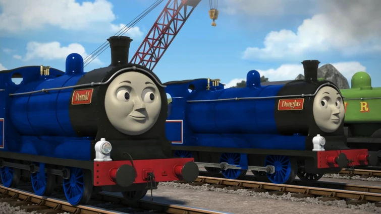 Blue Donald and Douglas in CGI (2015) | Fandom