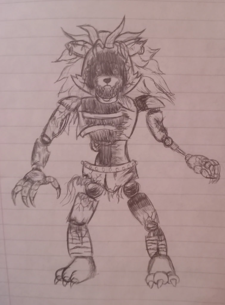 Shattered Roxanne Sketch | Fandom