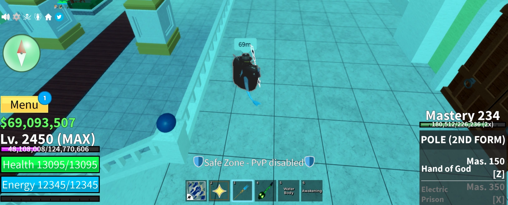 I havent spinned a fruit for about 2 months now and i reached 69 ...