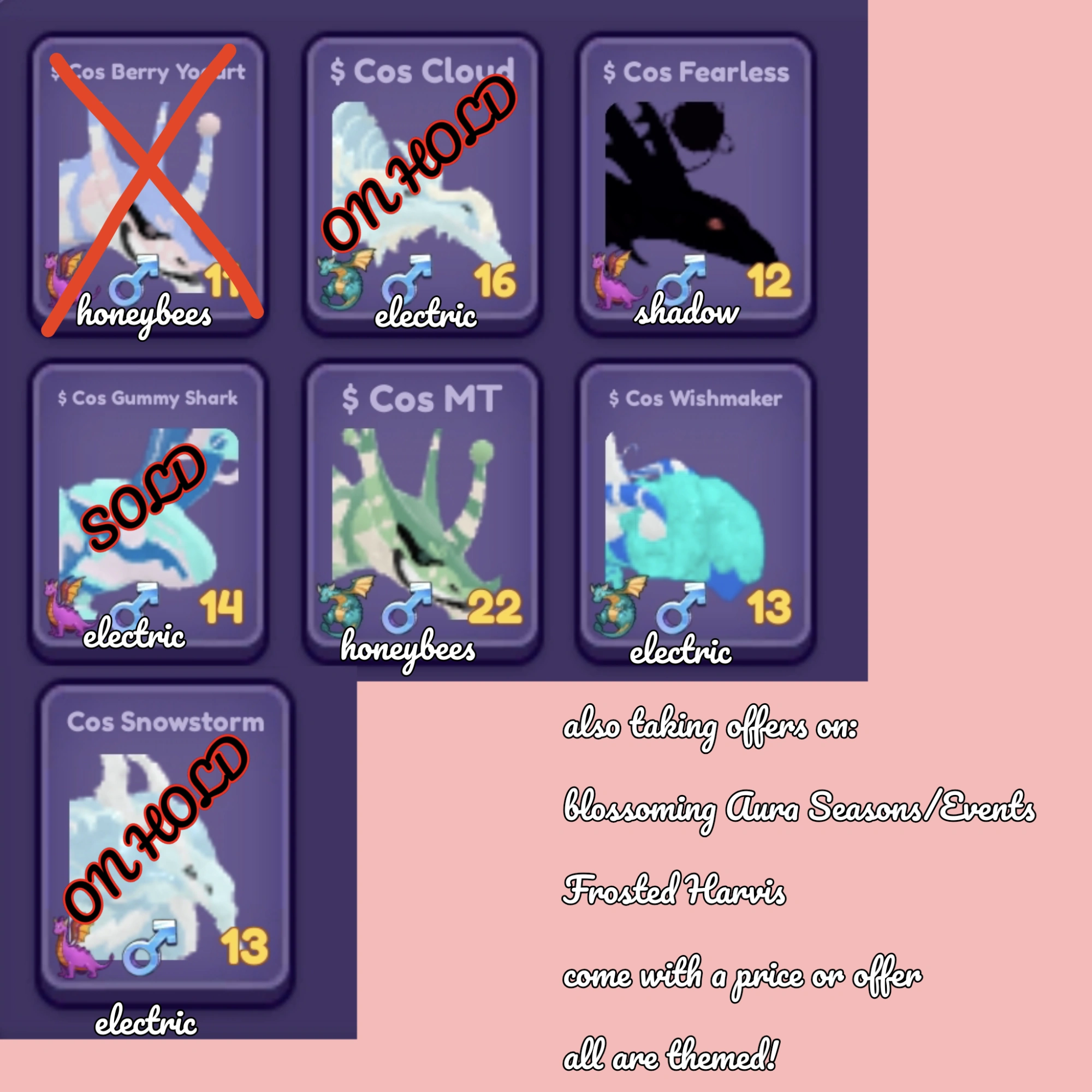 S/maybe trading cosmetic Dragons! | Fandom