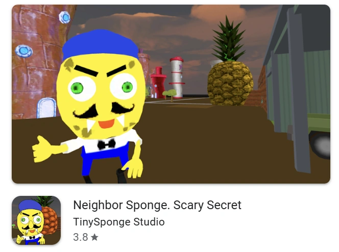 Sponge Neighbor 2: Scary Secret | Fandom