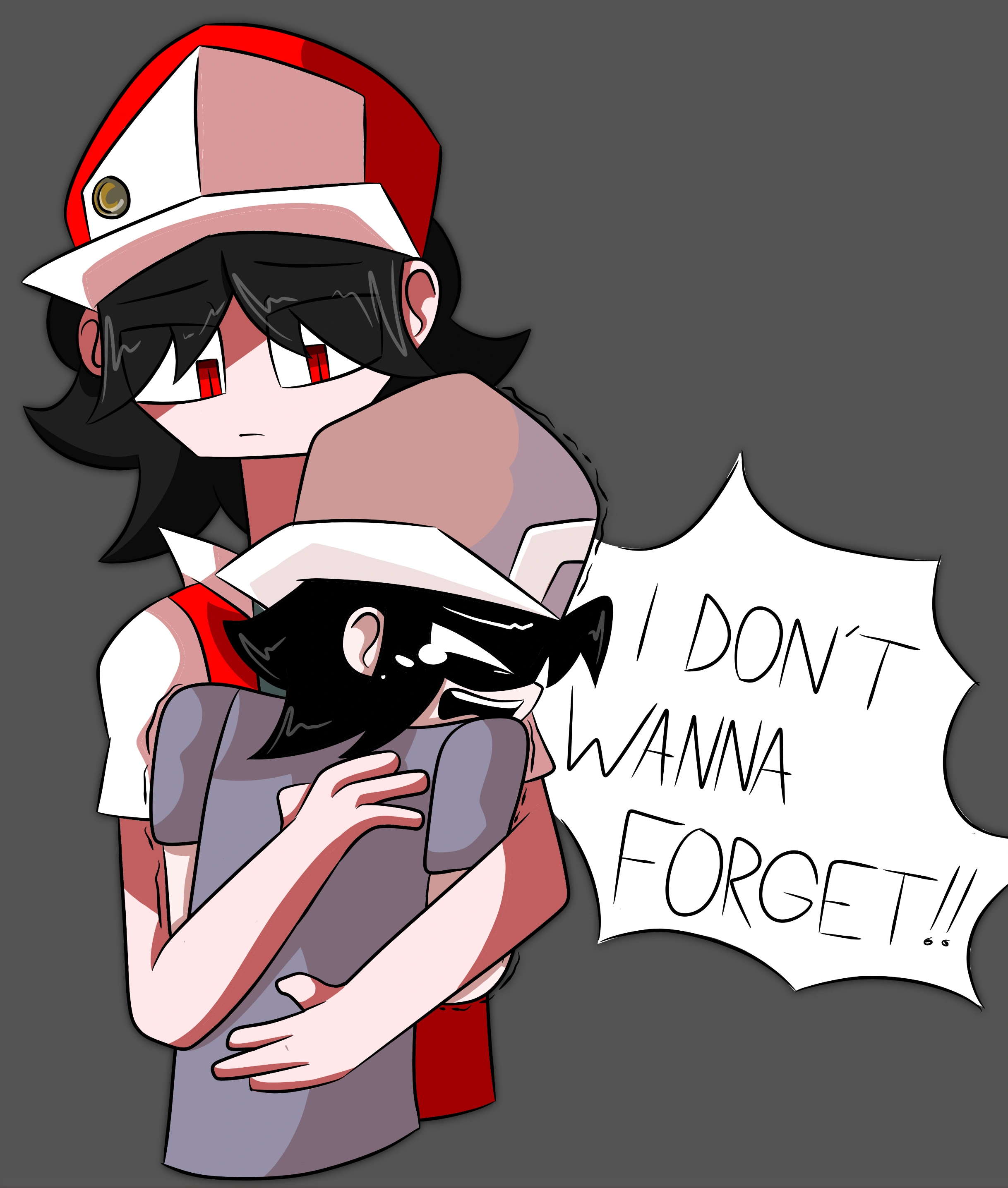 Glitchy Red an Grey cos sure | Fandom