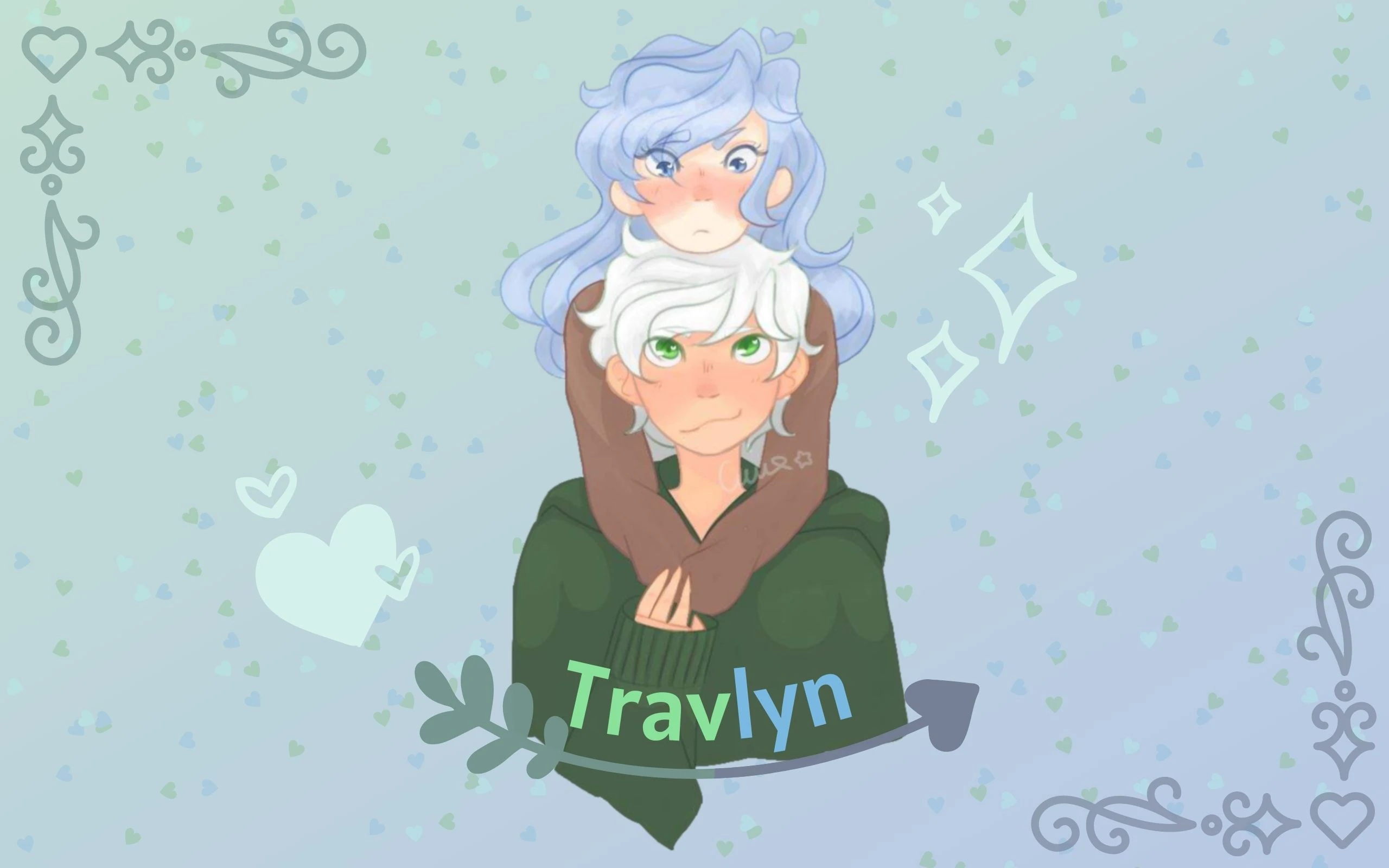 I made a Travlyn WALLPAPER | Fandom
