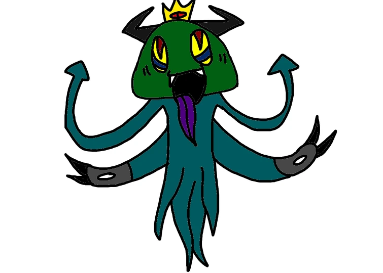 here's the secret final boss of my kirby game, aka dr.nettle after ...