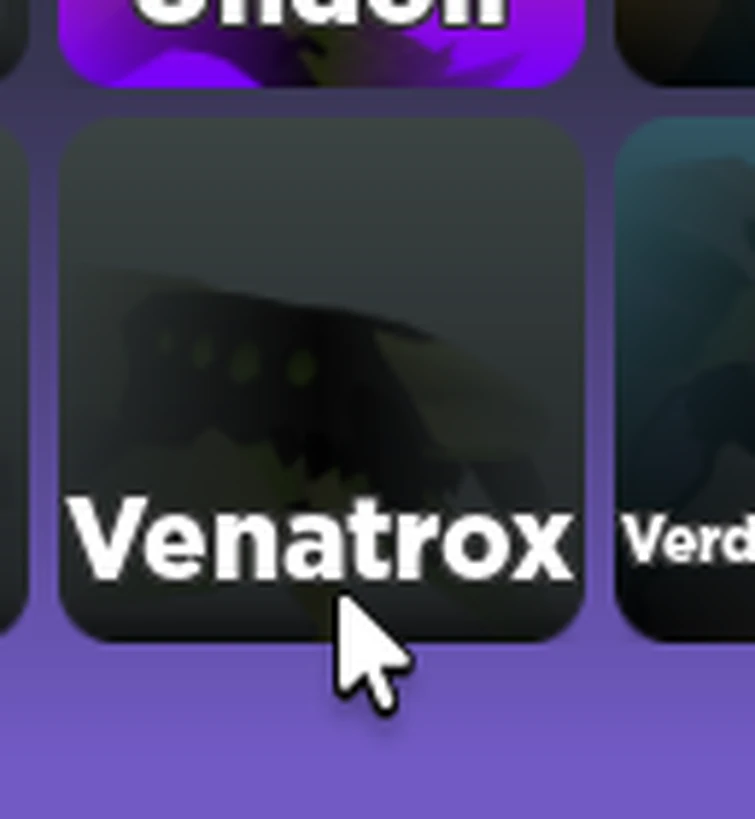 Buying a Venatrox for 450 mush | Fandom