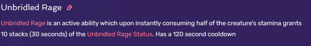 What does unbridled rage do? | Fandom