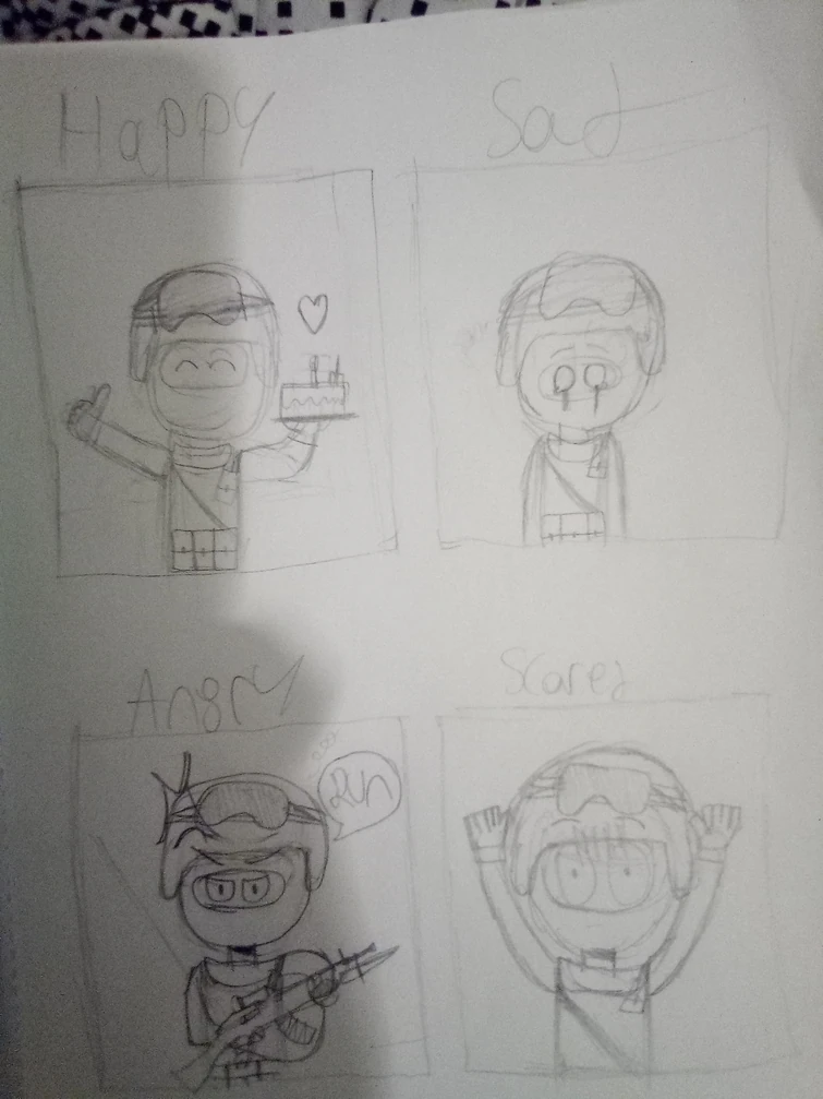 I made an Emotion chart(Someone please remake this but better, cuz its so rushed😭) | Fandom