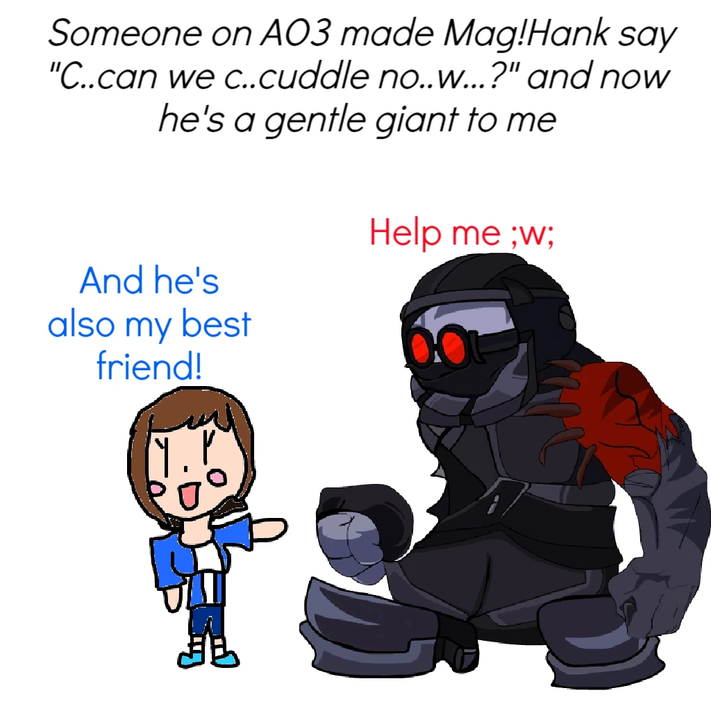 Today is Madness Day! So here are all of my pictures with Mag!Hank ...