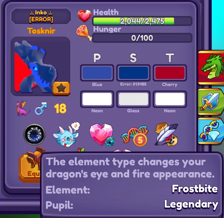 LF These Error Cosmetic Dragons | Fandom