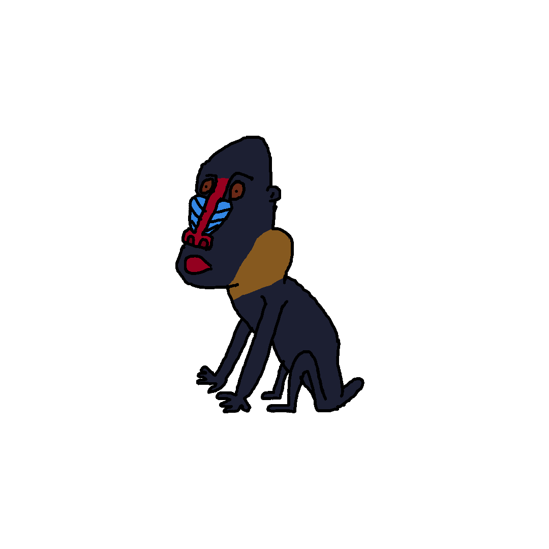 Mandrill I made | Fandom
