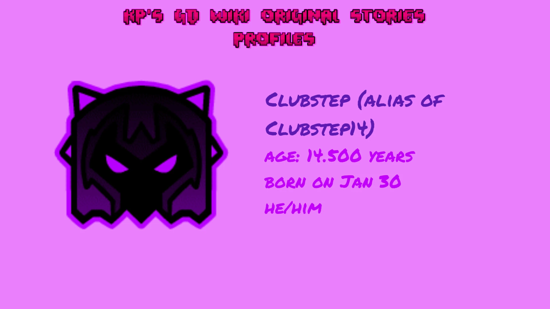 KP's GD Wiki Original Stories Profiles #1 (Secondary Characters Edition ...
