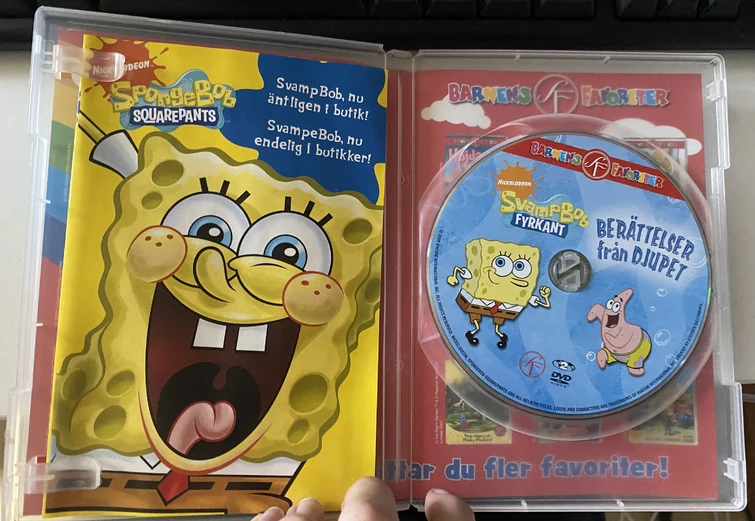 Well I finally got some more Swedish SpongeBob DVDs.. | Fandom