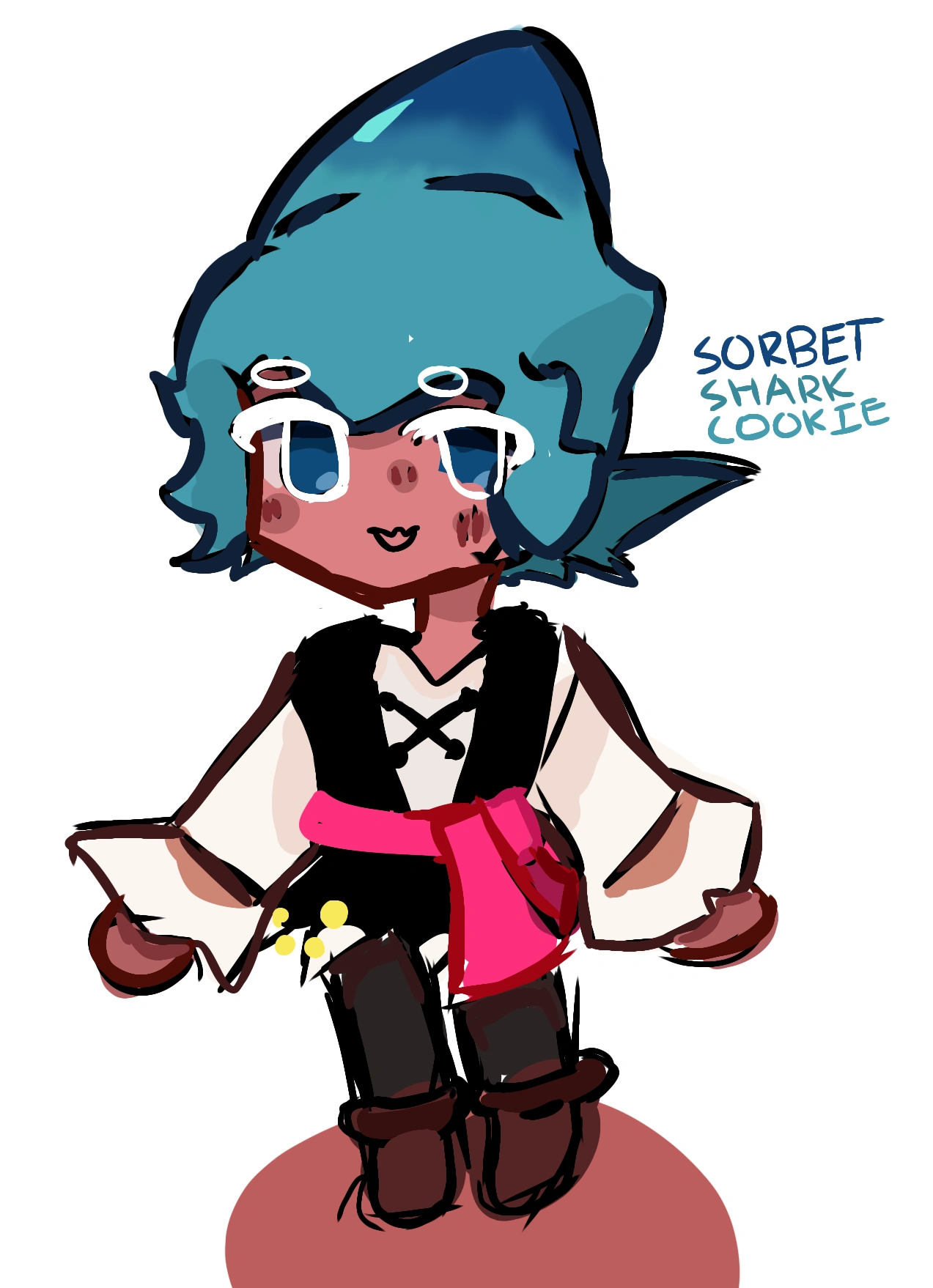 sorbet shark cookie | Fandom