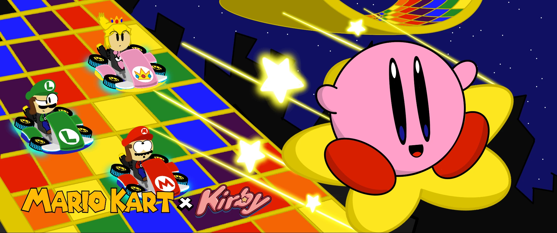 Kirby in Mario Kart | Fandom