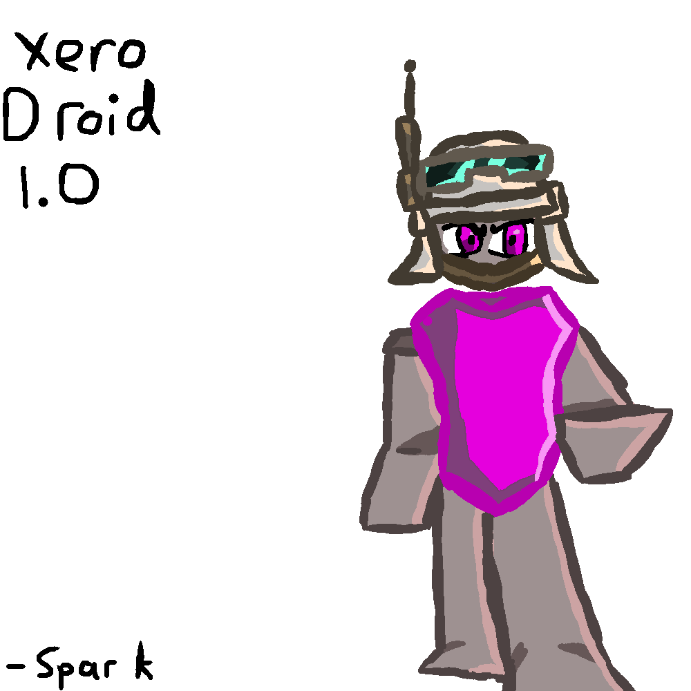 uh xero droid 0.99 fanart | Fandom