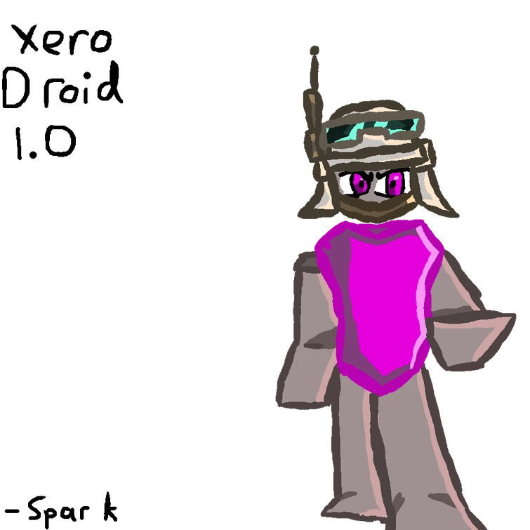uh xero droid 0.99 fanart | Fandom