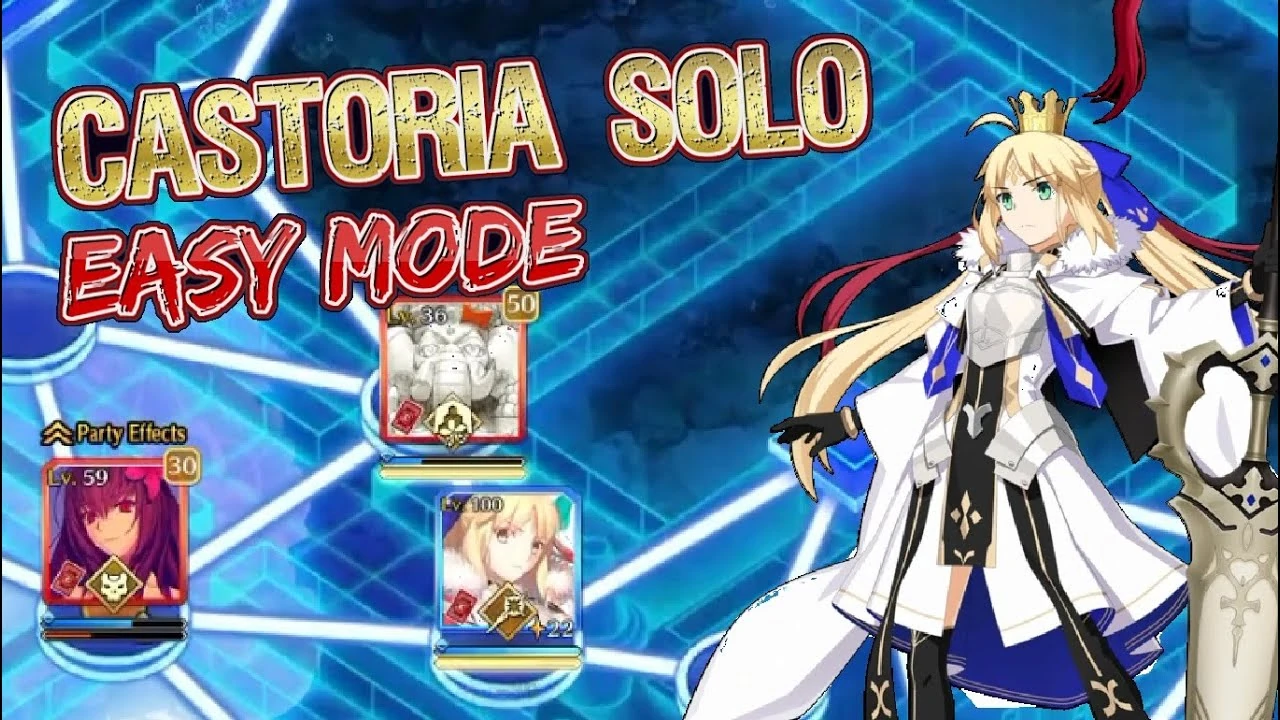 Grail Front Moonsault『SOLO』ft. Artoria Caster (Castoria) - Easy Mode 💙 ...