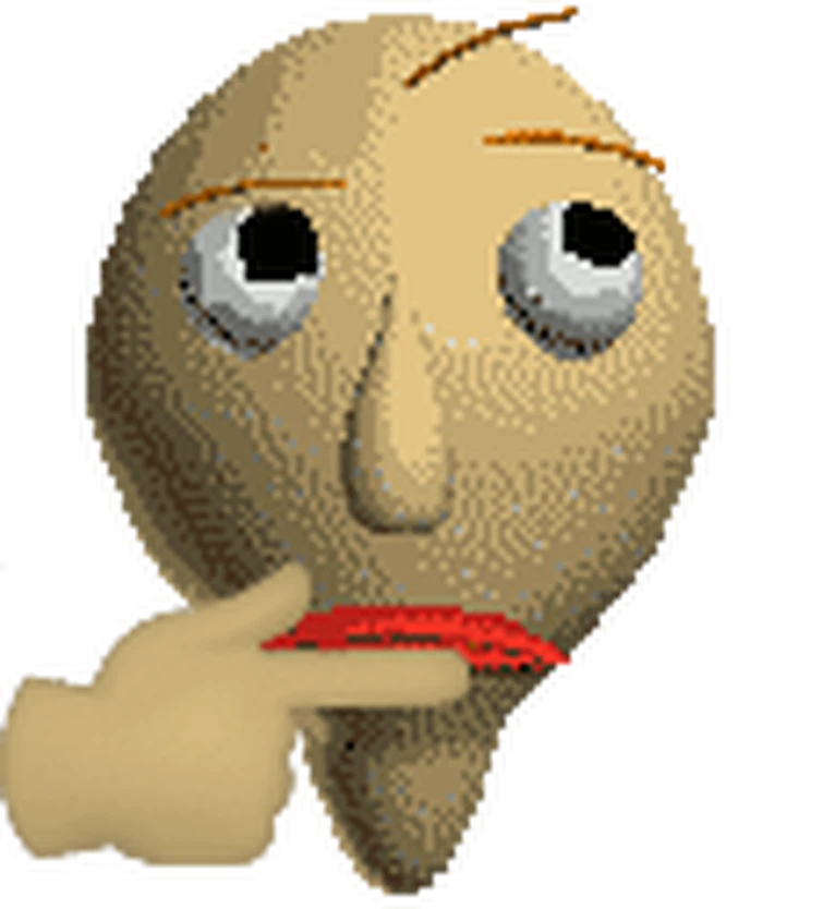 Hmmmmm, Looks Like I am Running outta Baldi Meme And Cursed Baldi Image ...