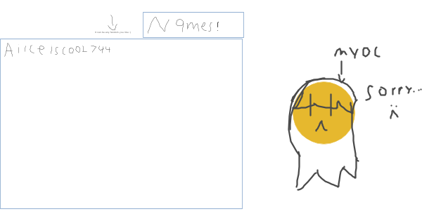 Try this again cuz my dumbass accidentally drew something bad ( I apologize for that i really do ...