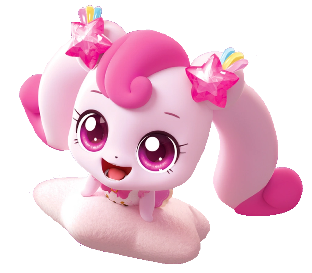 A better quality picture of Star Heartsping riding a shooting star ...