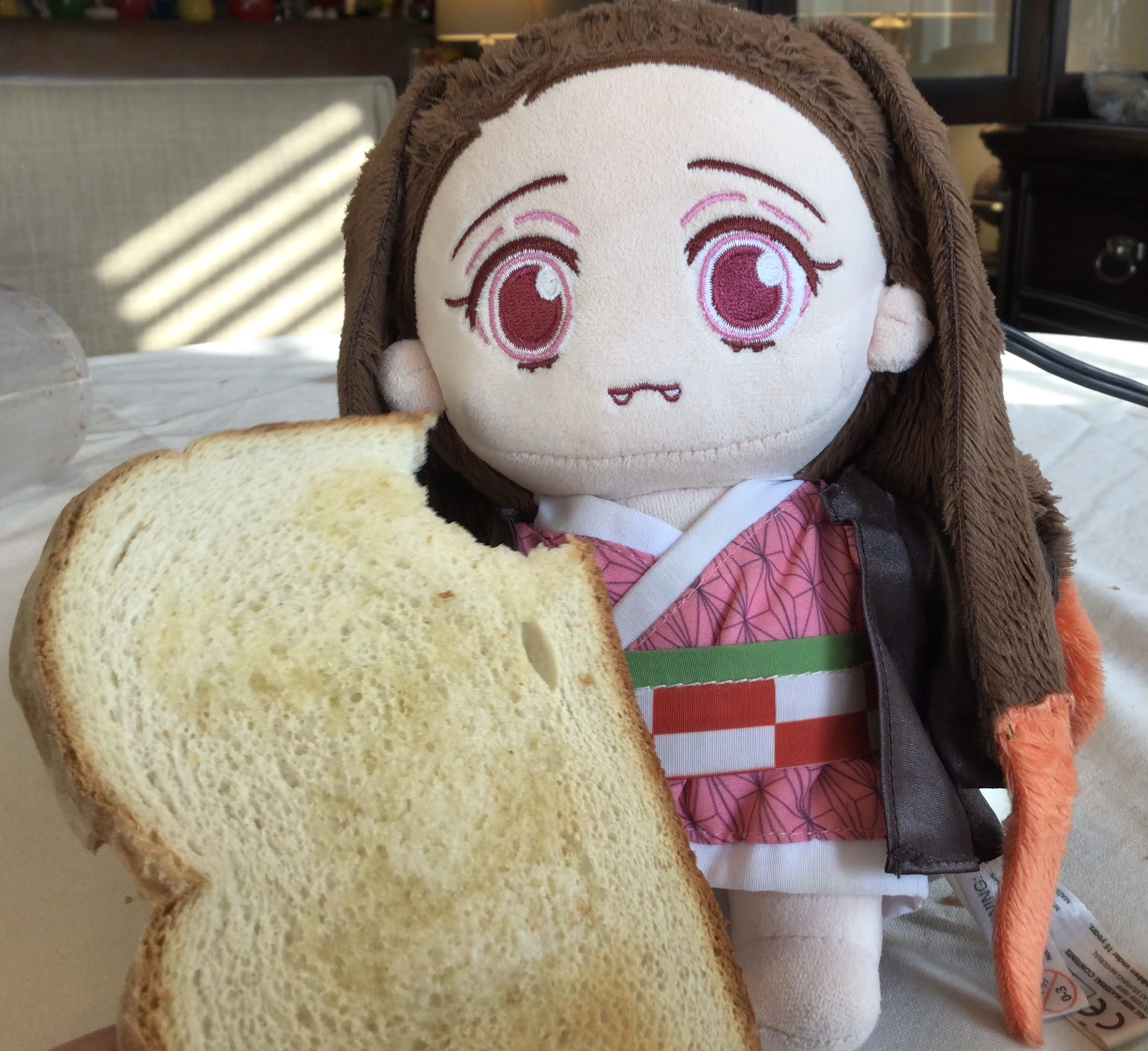 Nezuko eating toast | Fandom