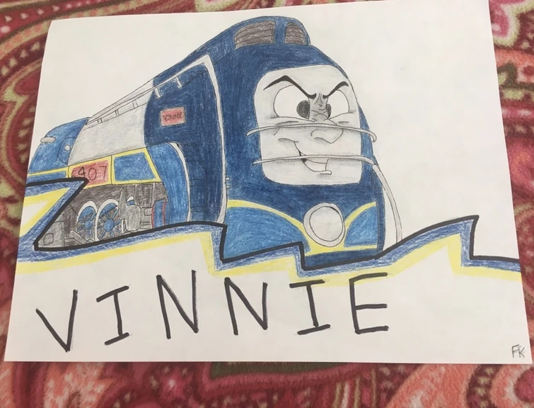 Finally finished that Vinnie drawing! | Fandom