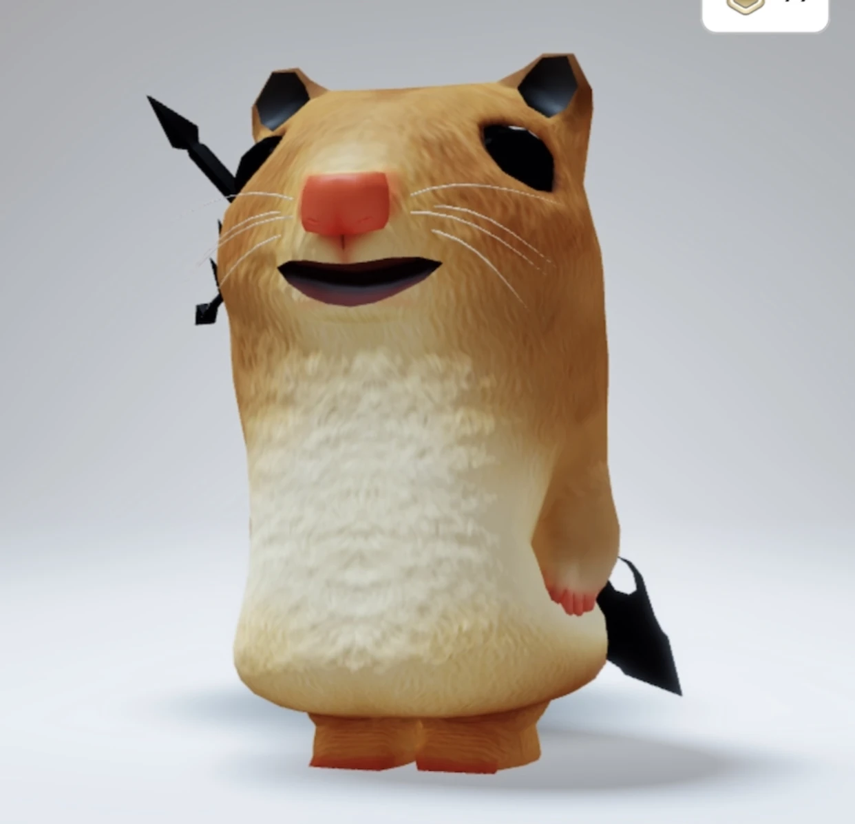 I got this hamster suit for my avatar and I’ve been laughing for the ...