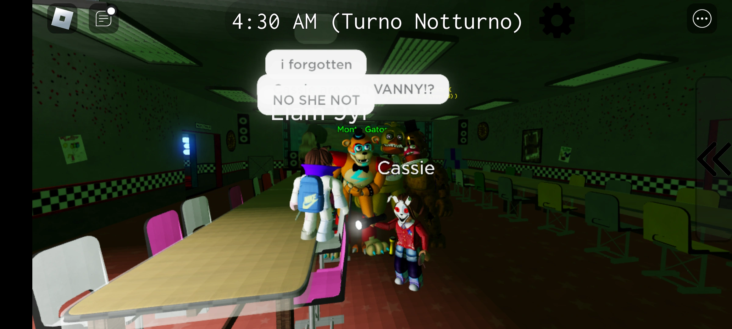 I saw Cassie and Gregory on Roblox | Fandom