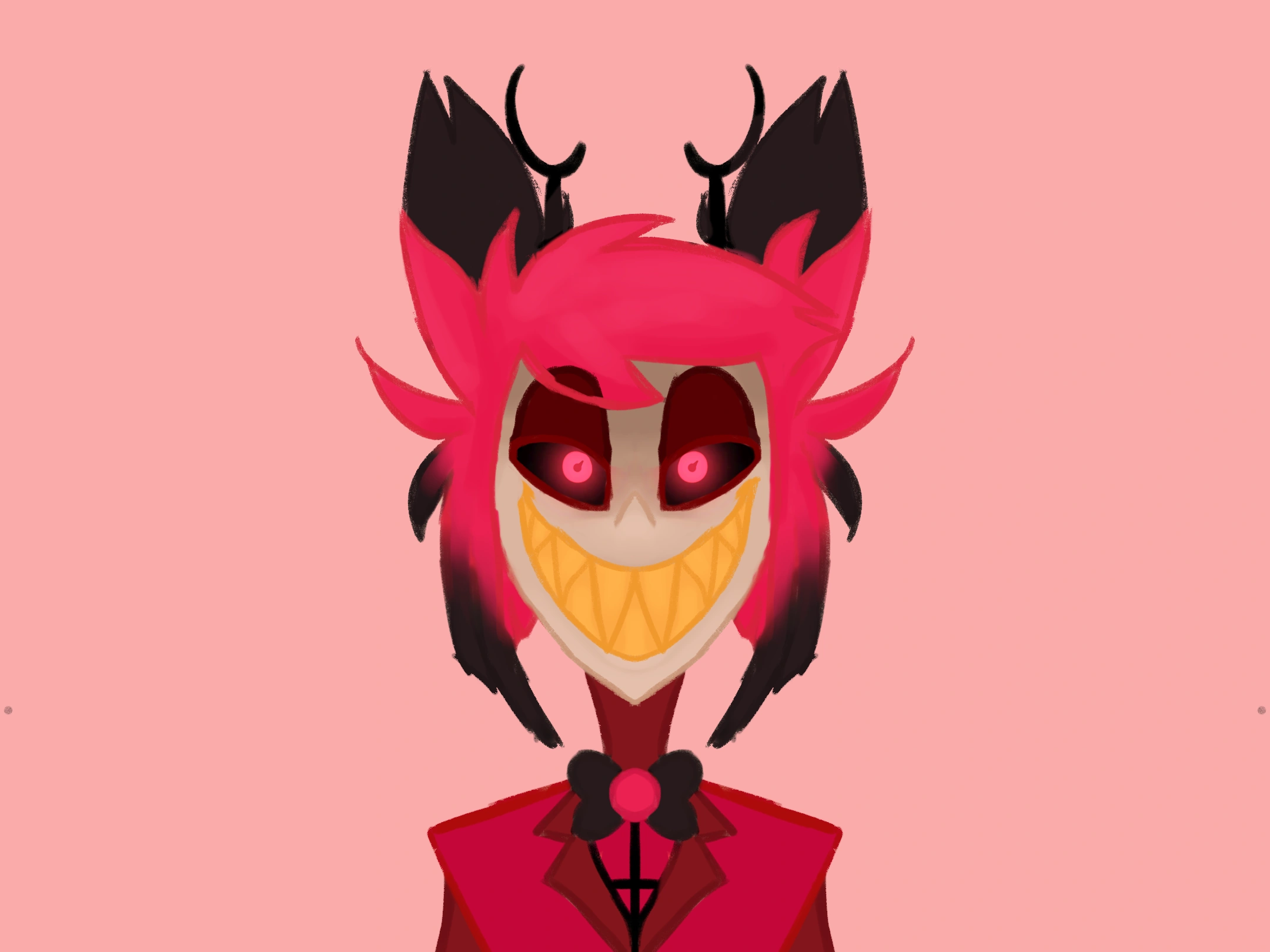 Alastor Hazbin Hotel Profile Picturecharlie With Lucifer Hazbin Hotel
