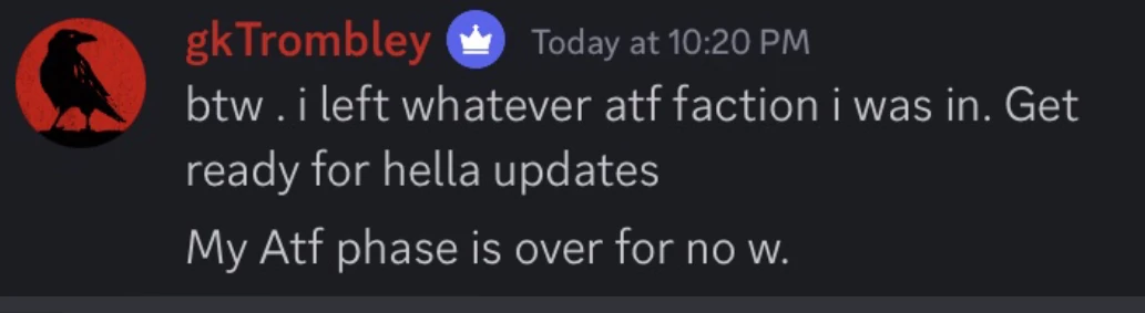 LETS GO CHAT CLASSIC IS OUT OF HIS ATF STAGE! THE DEVS GONNA MAKE HELLA PROGRESS!! | Fandom