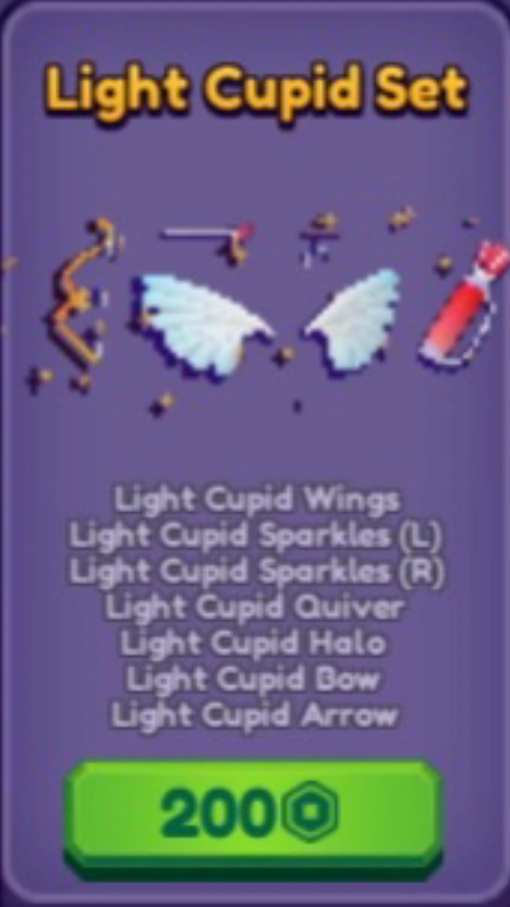 Trading Light Cupid Set for the Bread Loaf accessory | Fandom