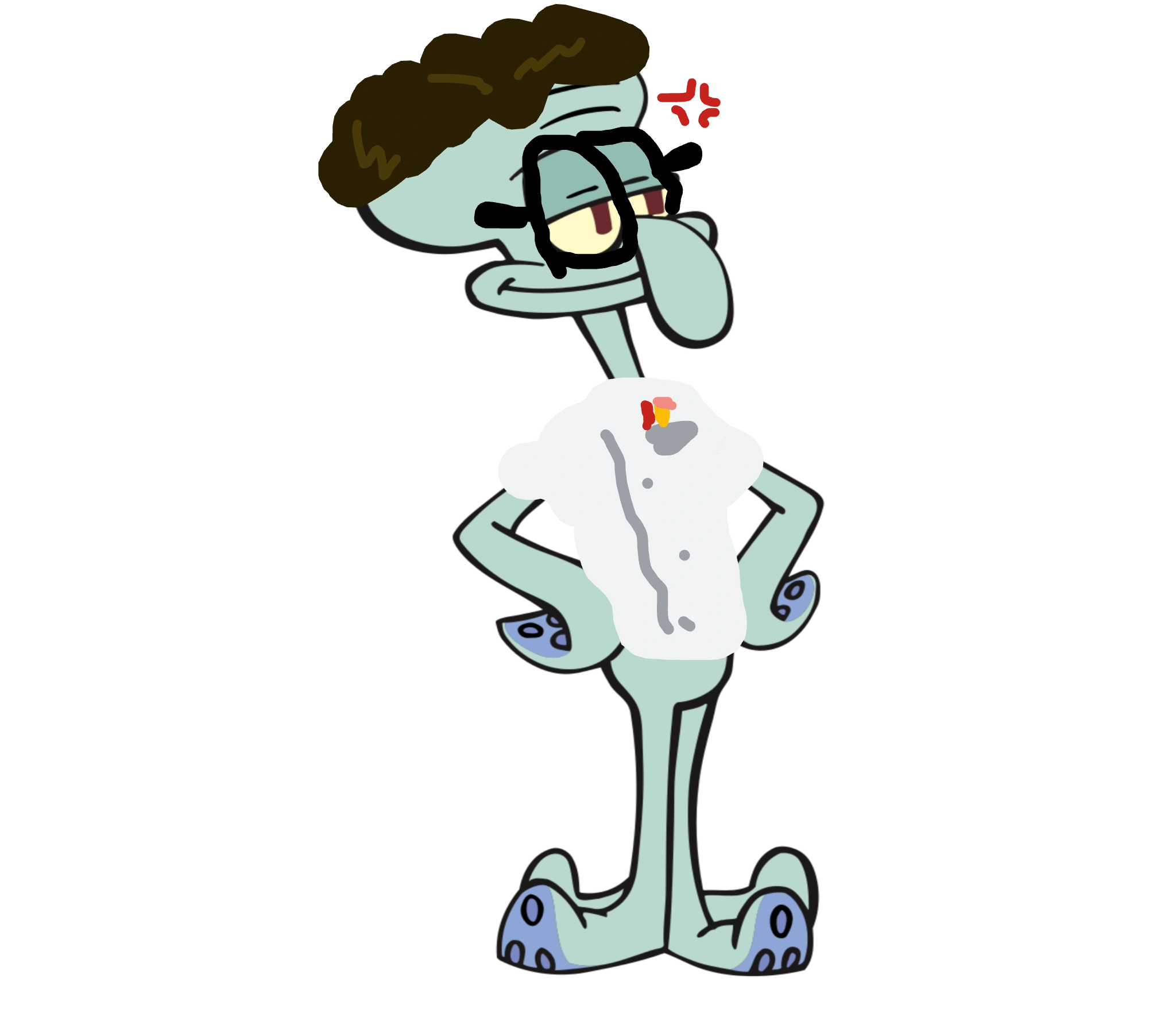 Squidward as the Angry Video Game Nerd | Fandom
