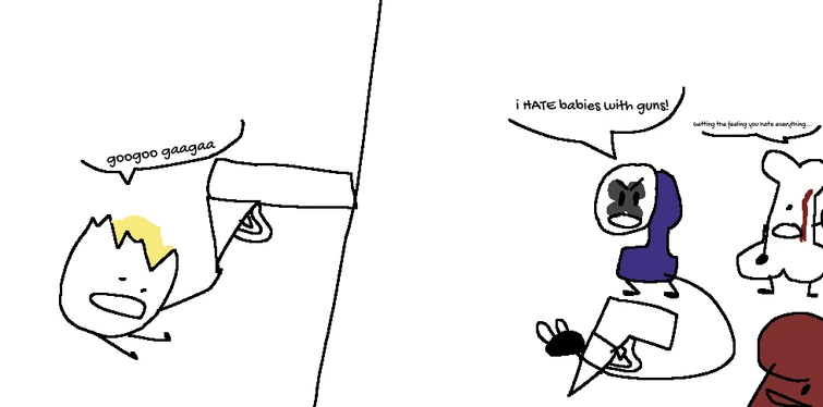 "how do I get one of those guns?" - boxing glove (mini comic) | Fandom