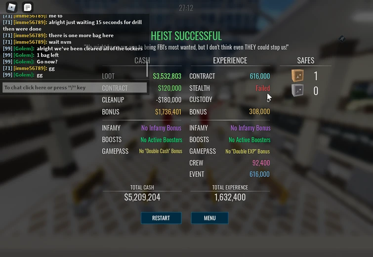 Just completed notoriety brick bank nightmare (Loud) | Fandom