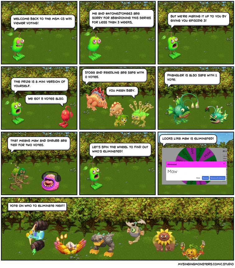 MSM CS wiki viewer voting Ep. 3 | Fandom