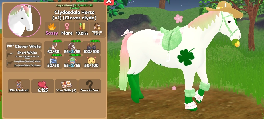 Trading clover Clyde, clover appy, and v1 easter paint | Fandom