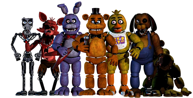 FNaF Character Concept Wall | Fandom