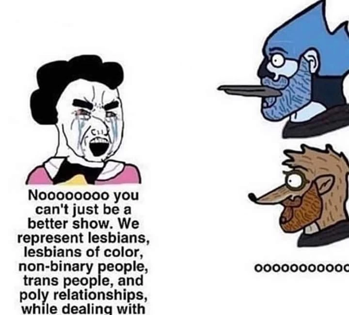 This meme is such a misrepresentation of the show holy shit | Fandom