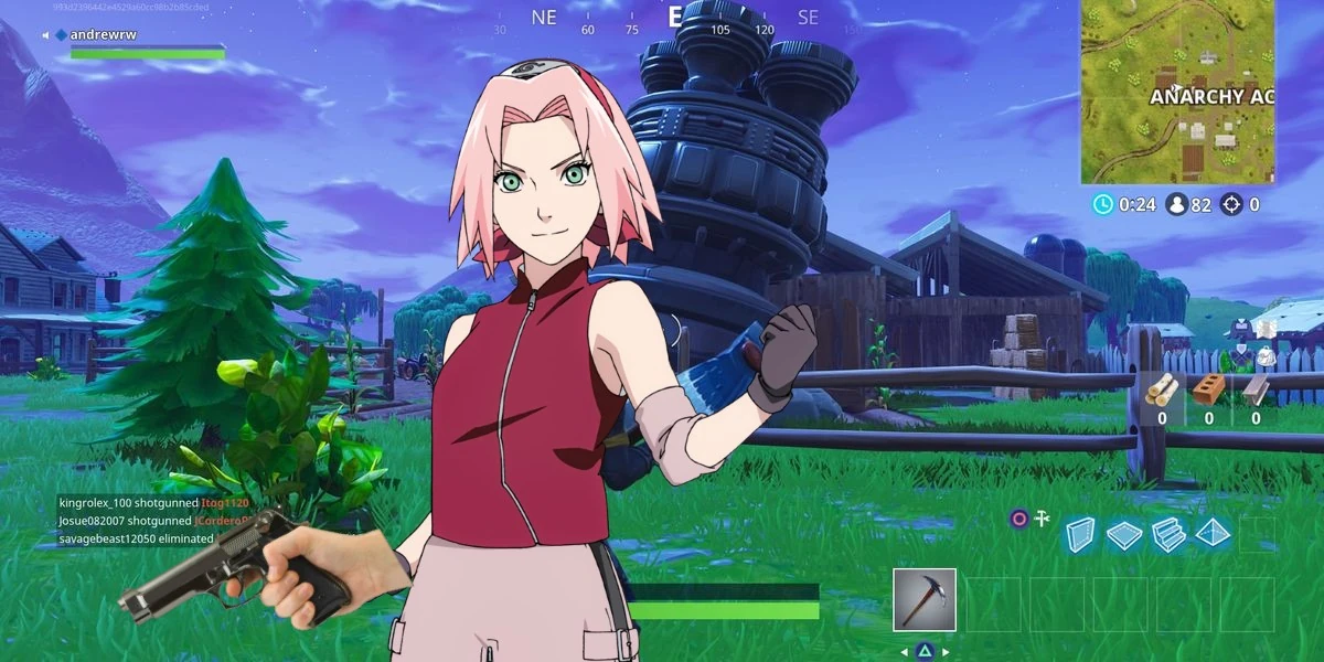 AYO SAKURA IN FORTNITE (Photoshop by me) | Fandom