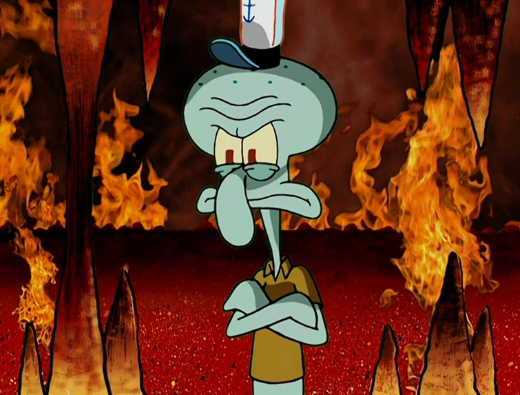 Do you think Squidward is the most miserable person? | Fandom