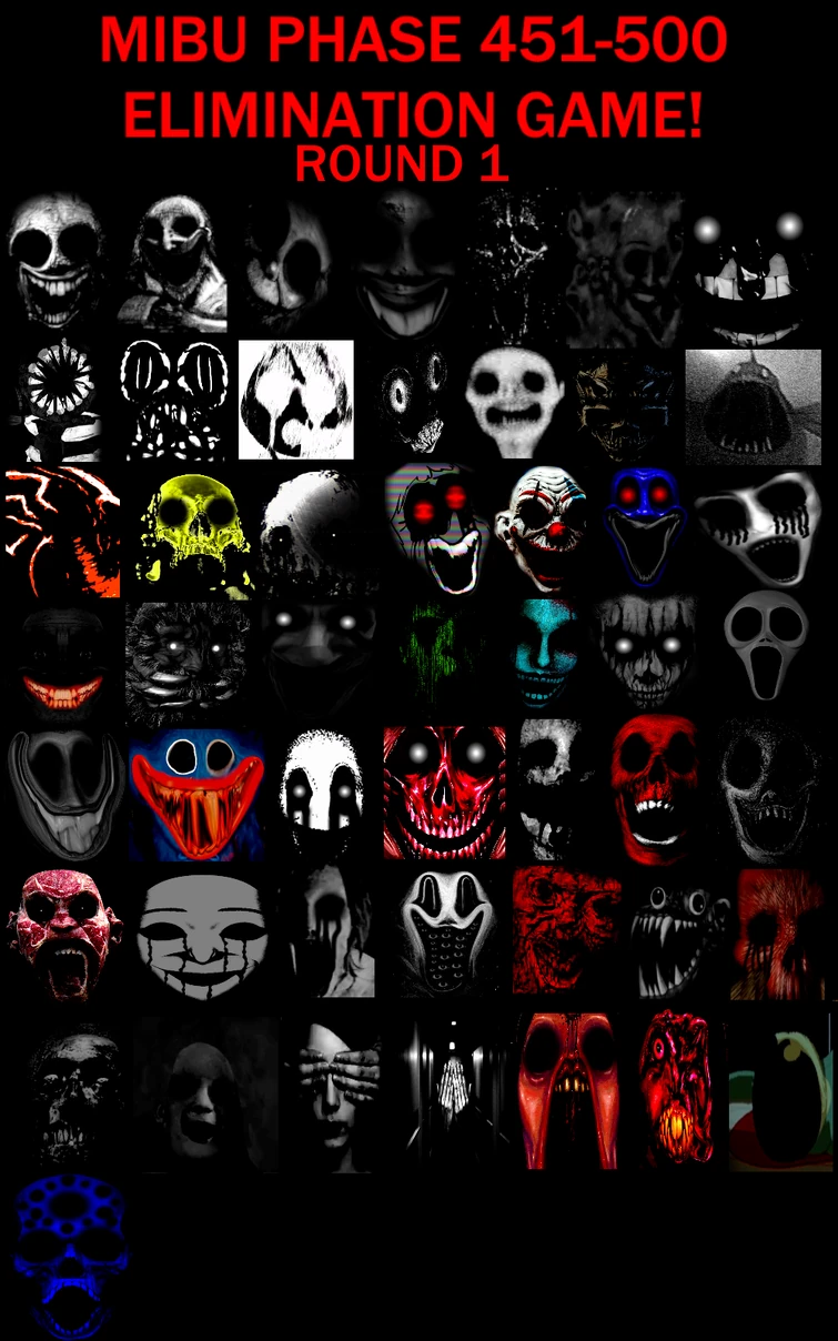 MIBU Phase 451-500 elimination game: ROUND 1 FIXED | Fandom